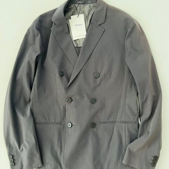 Theory | Suits & Blazers | Theory Clinton Doublebreasted Chrome Modern ...